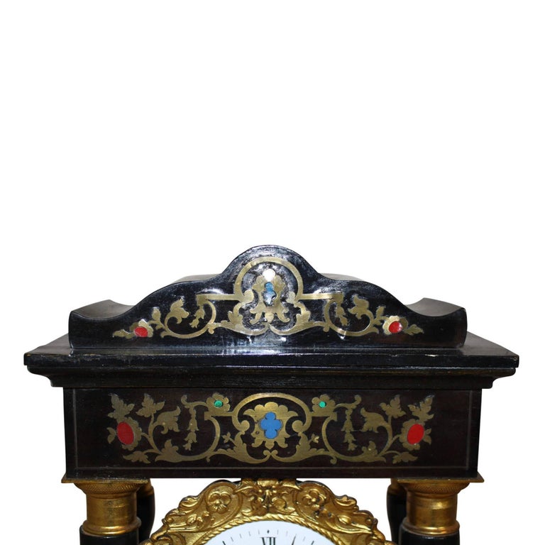 Empire Portico Clock, circa 1880 at 1stDibs
