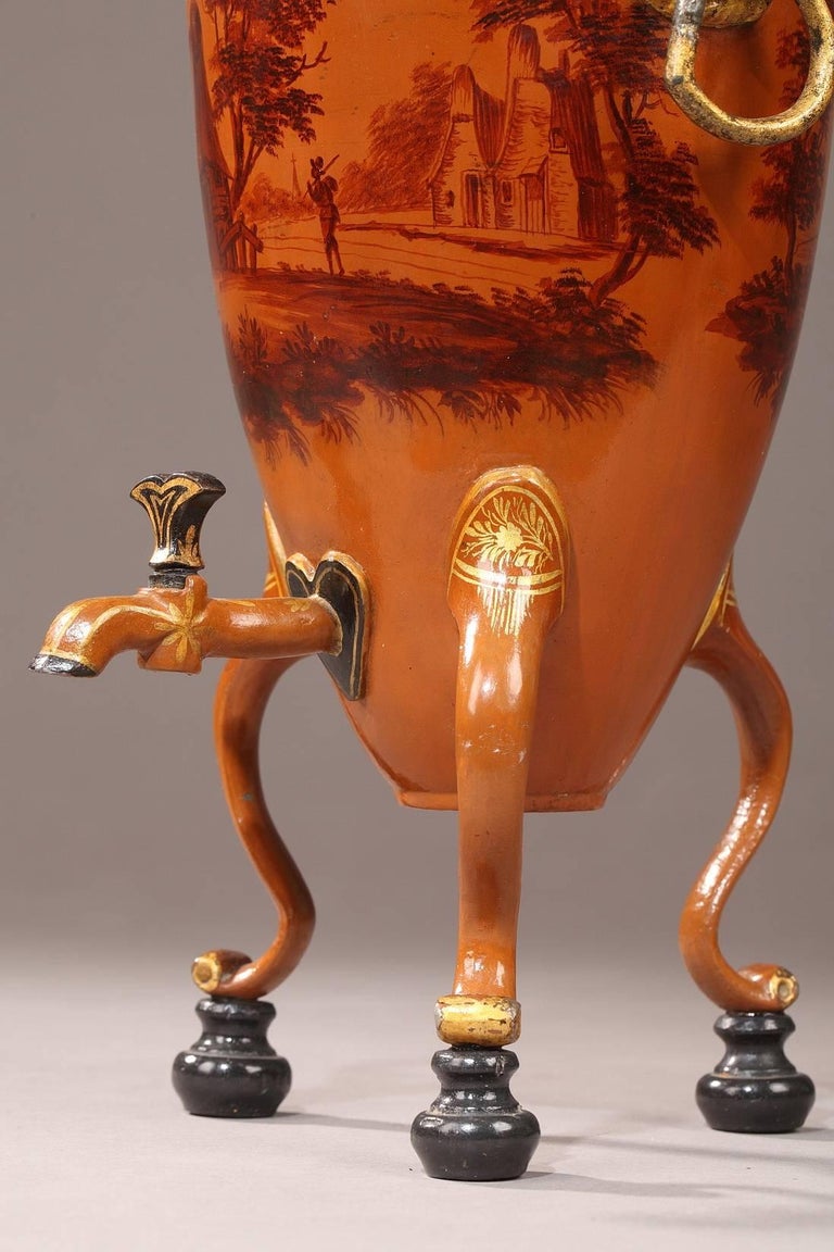 Empire Rare Beverage Dispensers with Monochrome Decoration For Sale at ...