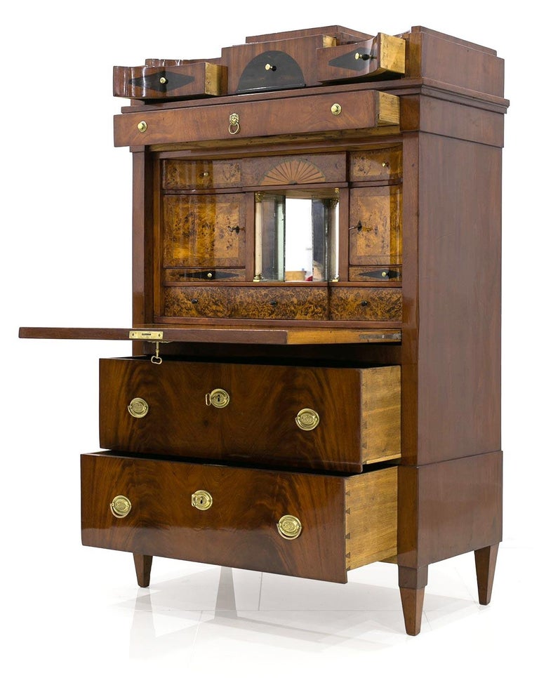 Empire Secretary, Germany, Early 19th Century For Sale at 1stdibs