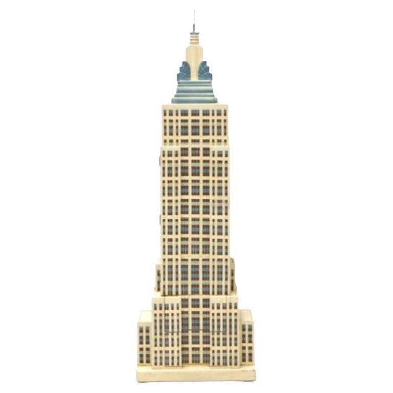 Empire State Building Cabinet and Draws Storage Box For Sale at 1stDibs