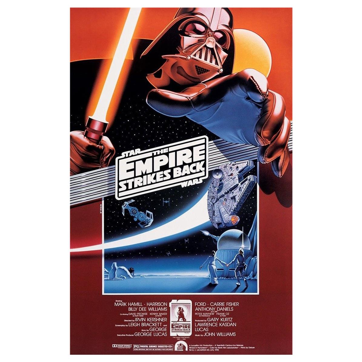 "The Empire Strikes Back" 1990r Poster For Sale at 1stDibs