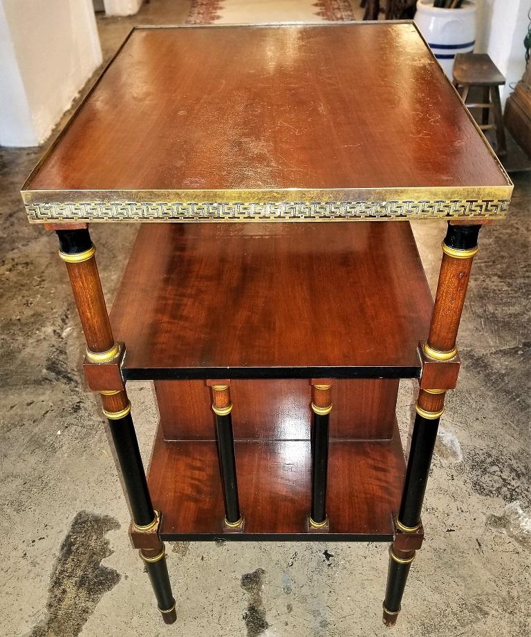 Empire Style Canterbury Side Table at 1stDibs