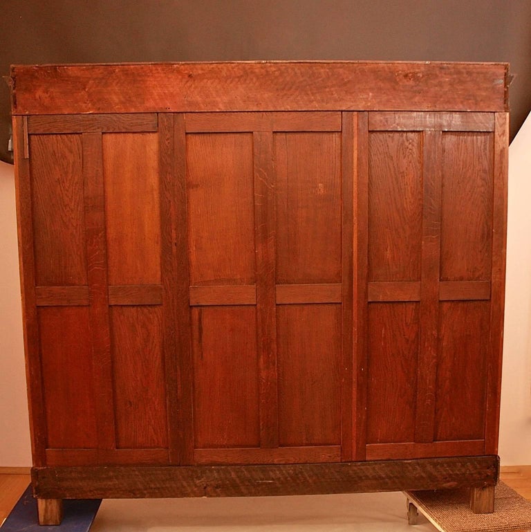 Empire Style Mahogany Bronze Female Busts Library or Bibliotheque ...