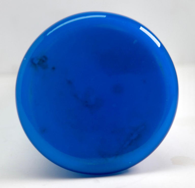 Empoli 'Florence, Italy' Large Vase 'Soliflower' in Opaline, 1960s For ...