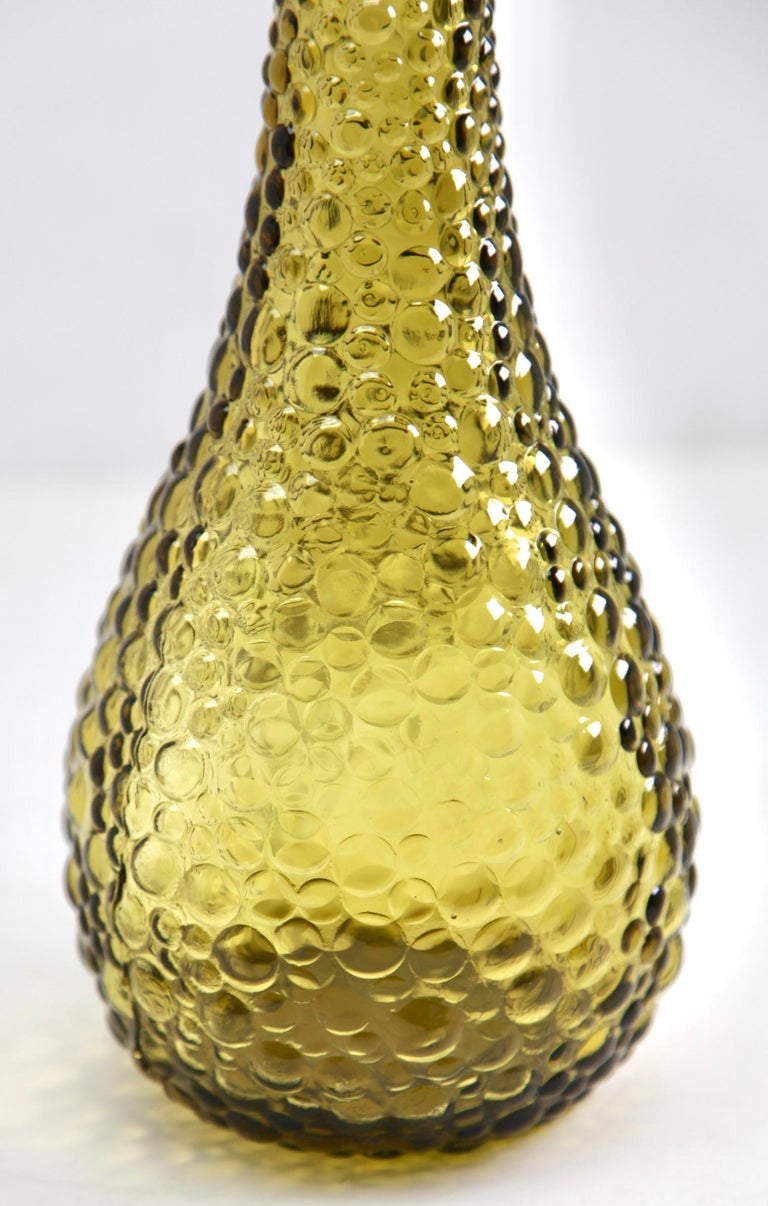 Empoli 'Florence, Italy' Large Vase 'Soliflower' in Opaline, 1960s For ...