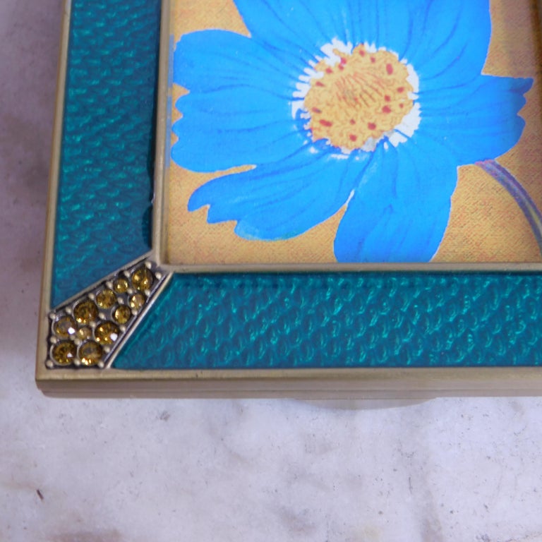 Enamel and Swarovski Crystal Jay Strongwater Frame from the Leland ...