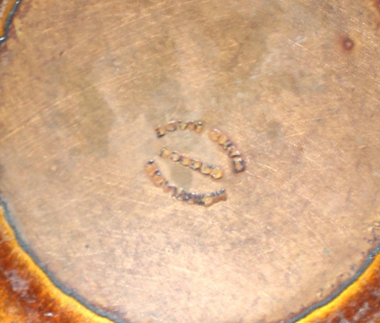 Enamel on Copper Bowl at 1stDibs