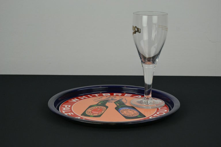 Enamel Tray Sign for Whitbread's Beer, Mid-20th Century at 1stDibs