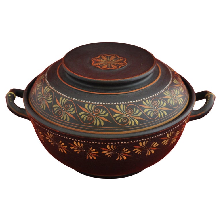 Encaustic Painted Ecuelle, Wedgwood, circa 1790 For Sale at 1stDibs