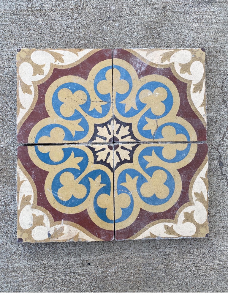 Encaustic Tiles For Sale at 1stDibs