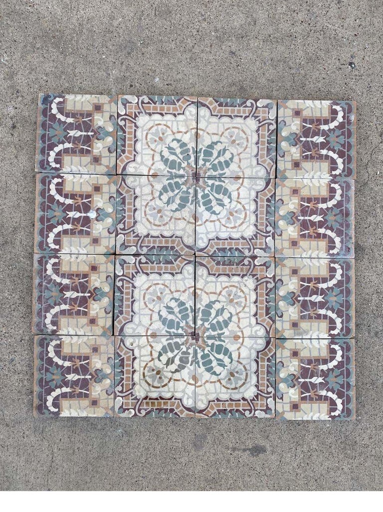 Encaustic Tiles For Sale at 1stDibs