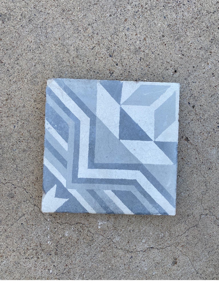 Encaustic Tiles For Sale at 1stDibs | encaustic tiles for sale, grey ...