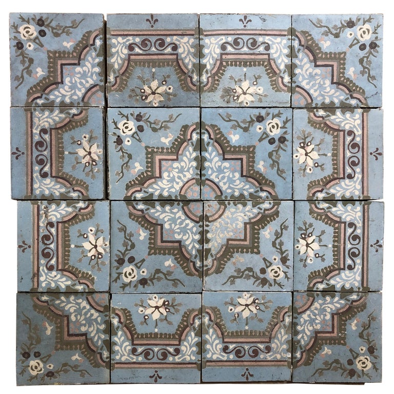 Encaustic Tiles at 1stDibs