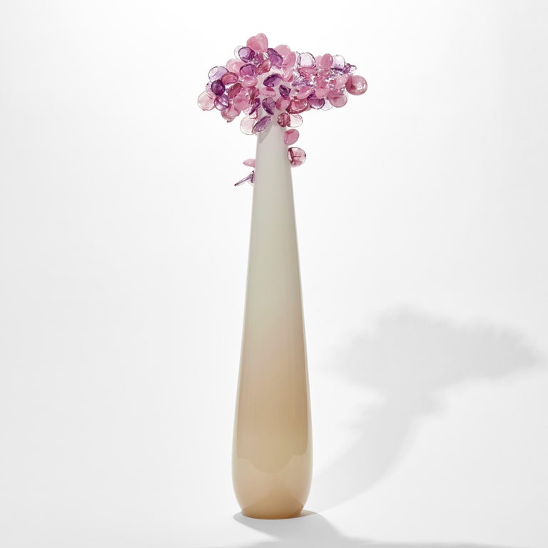 Enchanted Dusk in Rubies, a Unique Glass Tree Sculpture by Louis ...