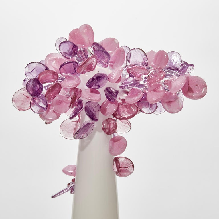 Enchanted Dusk in Rubies, a Unique Glass Tree Sculpture by Louis ...