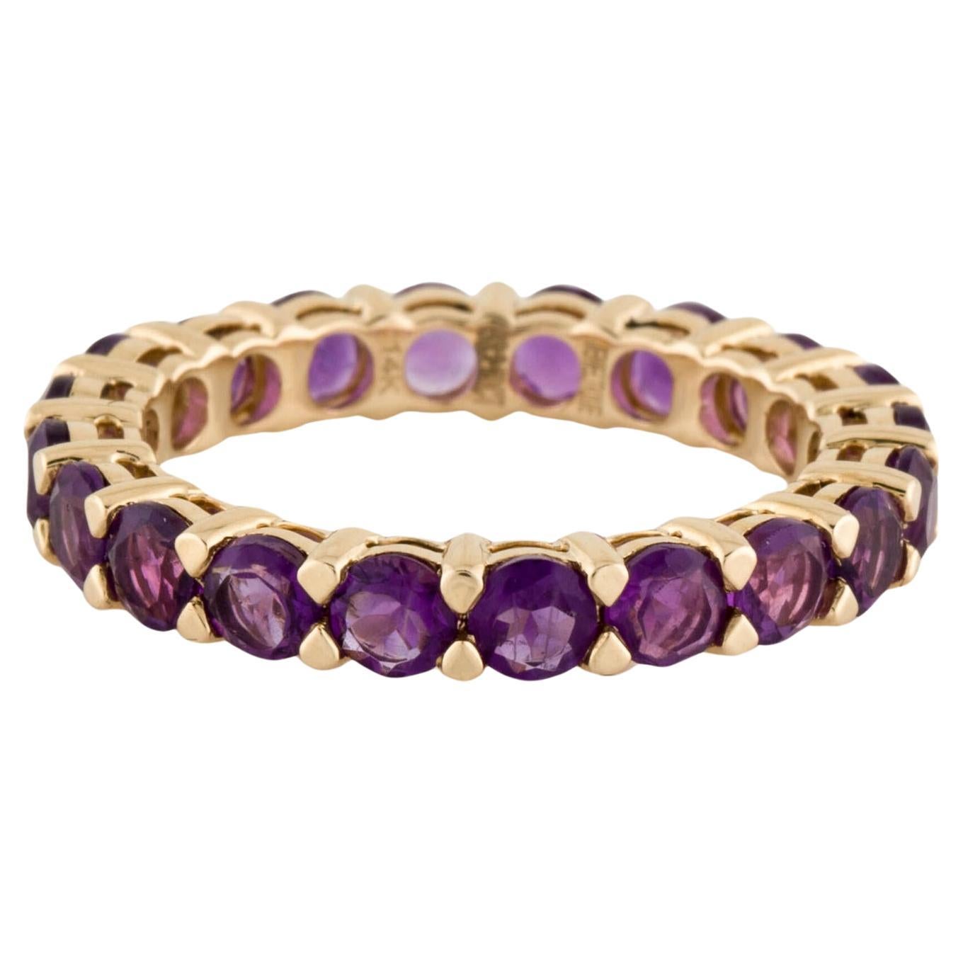 "Enchanted Lavender African Amethyst Ring in 14k Yellow Gold" For Sale ...