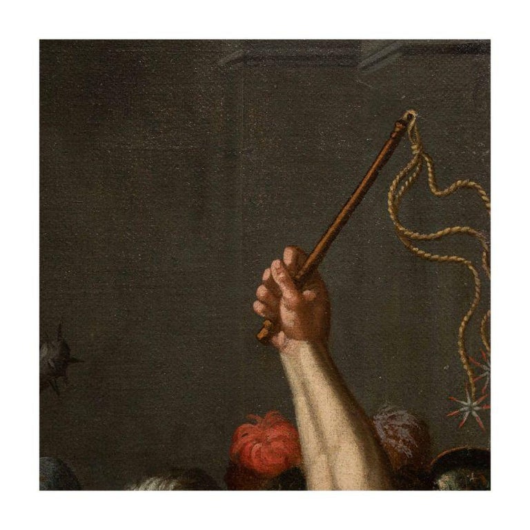 End of 16th Century Flagellation Roman school Painting Oil on Canvas at ...
