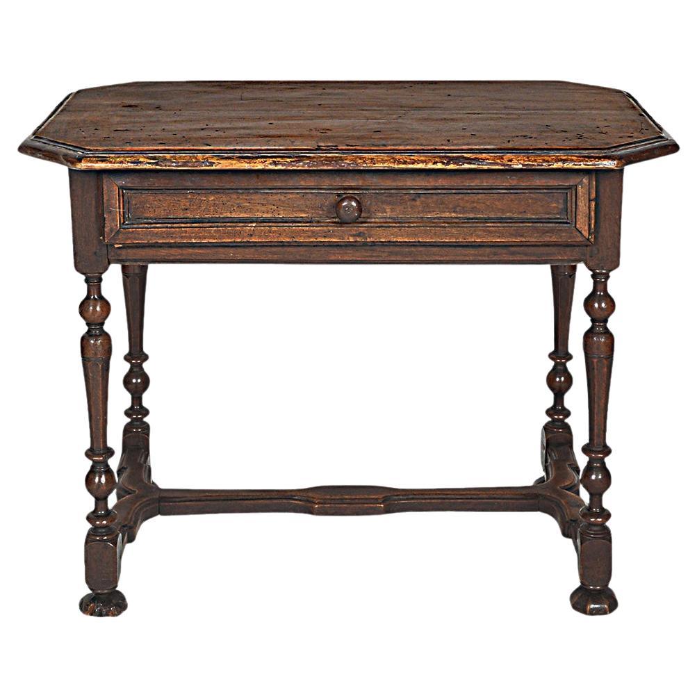 Italian Louis XIV Style Walnut Coffee Table, 18th Century Elements at ...
