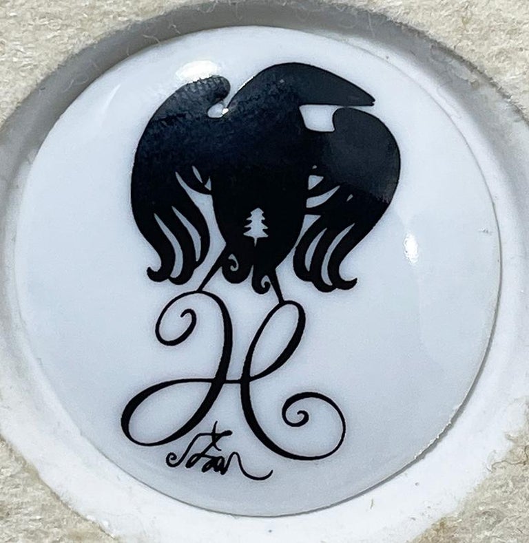 Endre László Szász for Hollohaza Porcelain Violin For Sale at 1stDibs