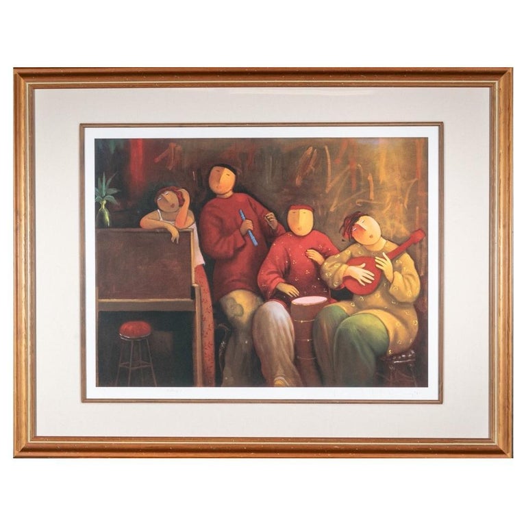 Eng Tay 'Malaysia B. 1947' Signed Color Artist Proof Titled "Adagio ...