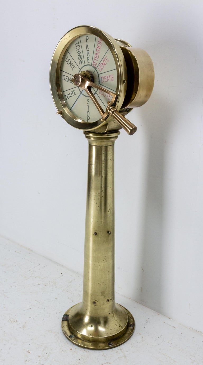 Engine Order Telegraph in the Chadburns Style, England Late 19th ...