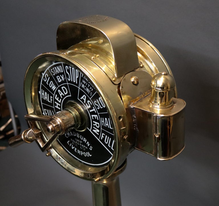 Engine Order Telegraph by Chadburns at 1stDibs | engine order telegraph ...