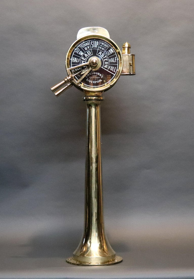 Engine Order Telegraph By Chadburns At 1stdibs