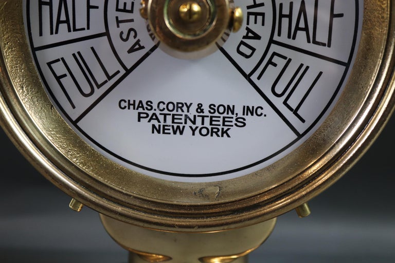Engine Order Telegraph by Charles Cory at 1stDibs