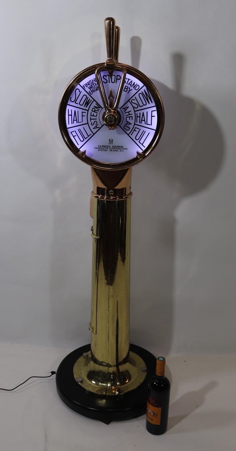 Engine Order Telegraph by Durkee at 1stDibs