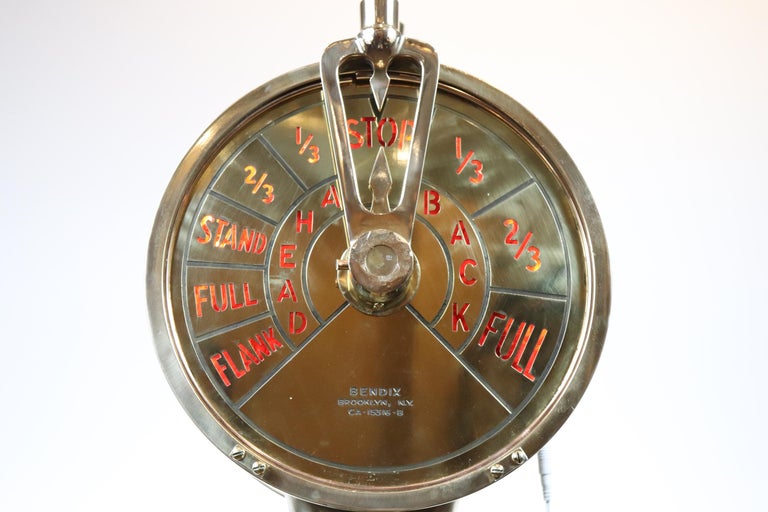 Engine Order Telegraph For Sale at 1stDibs | engine telegraph commands ...
