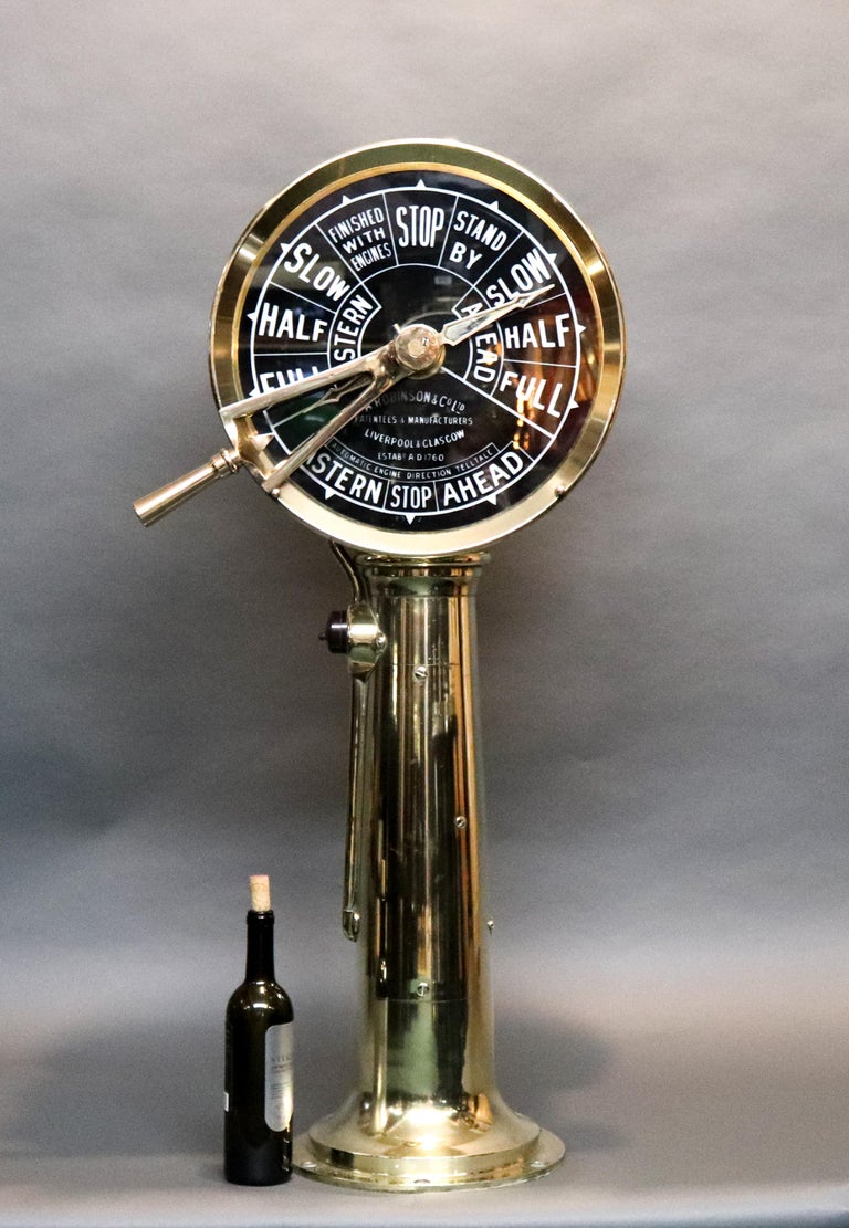 Engine Room Telegraph by A. Robinson at 1stDibs