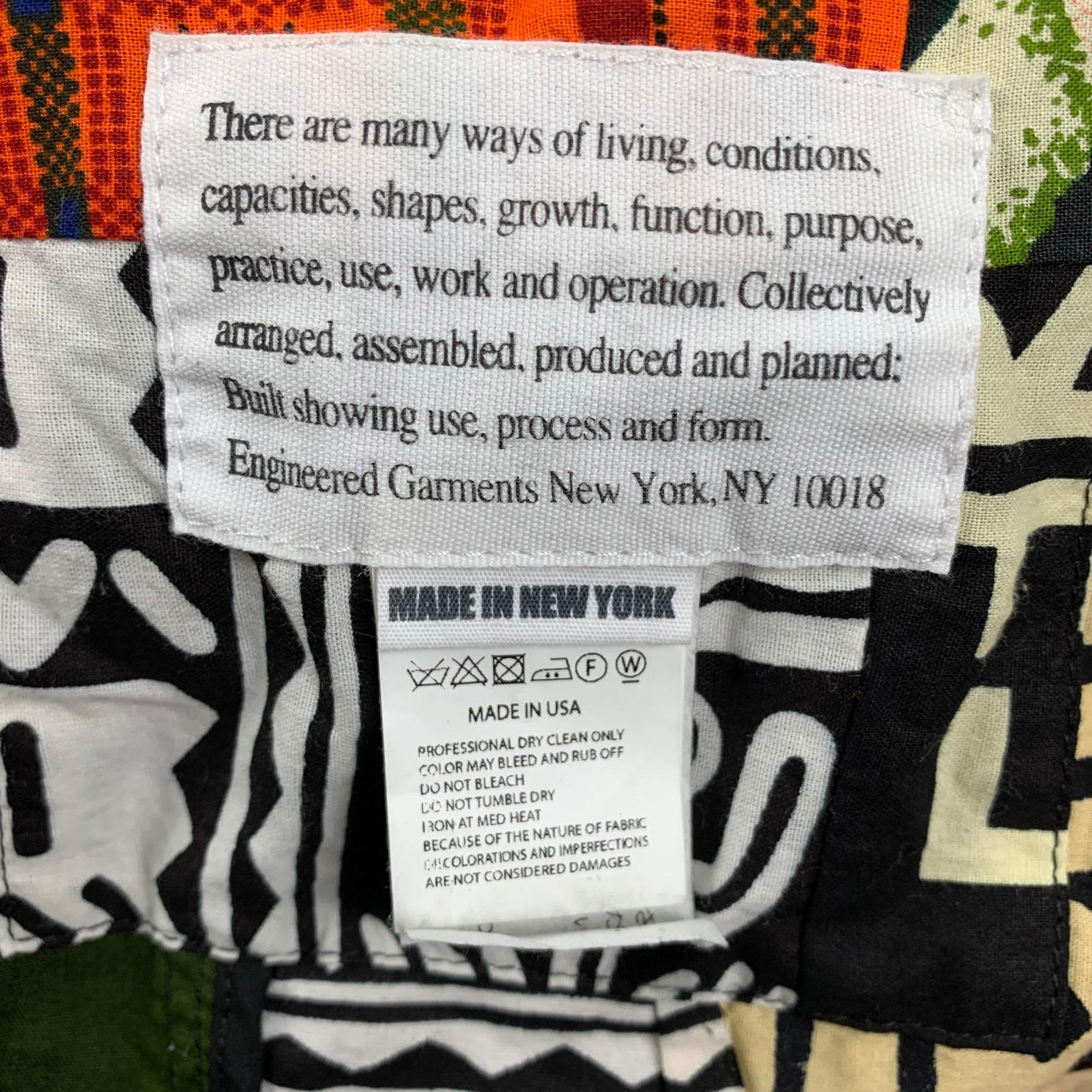 ENGINEERED GARMENTS Size XXL Multi-Color Mixed Patterns Jacket For Sale ...