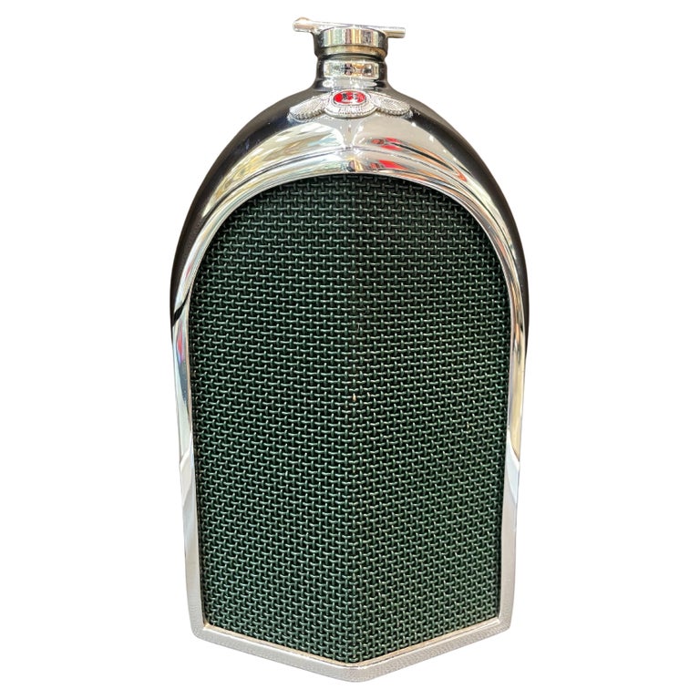 England 1960s Vintage Rare Ruddspeed Polished Chrome Bentley Decanter ...