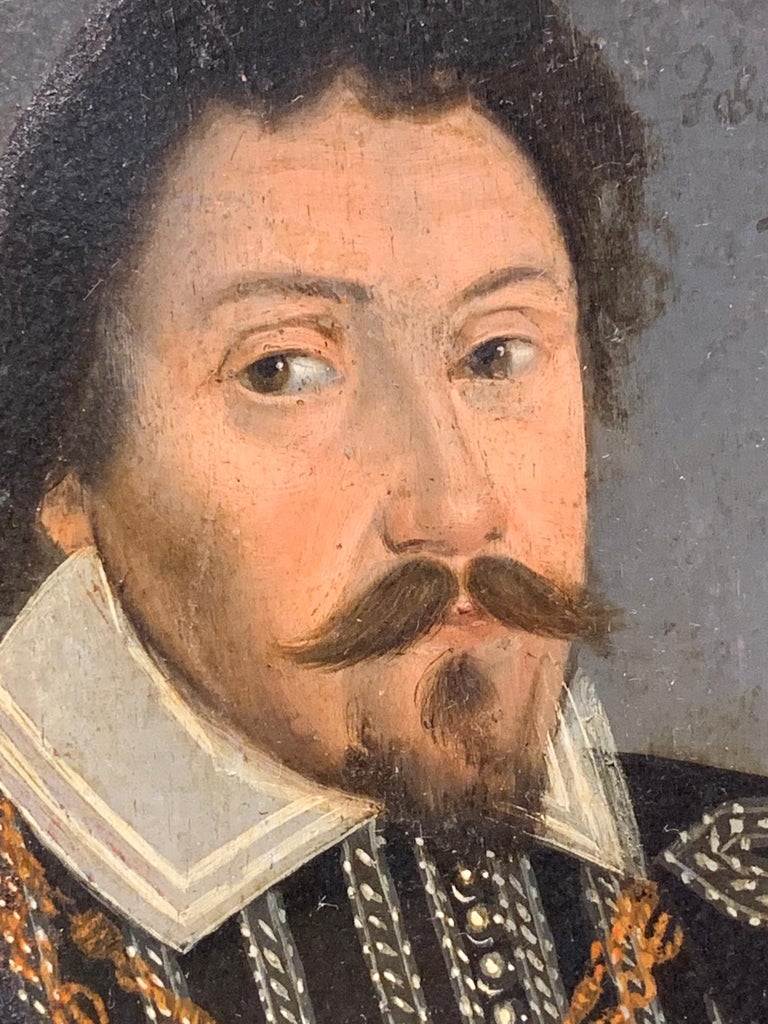 English 17th century - Early 17th century Portrait of a Nobleman, with ...