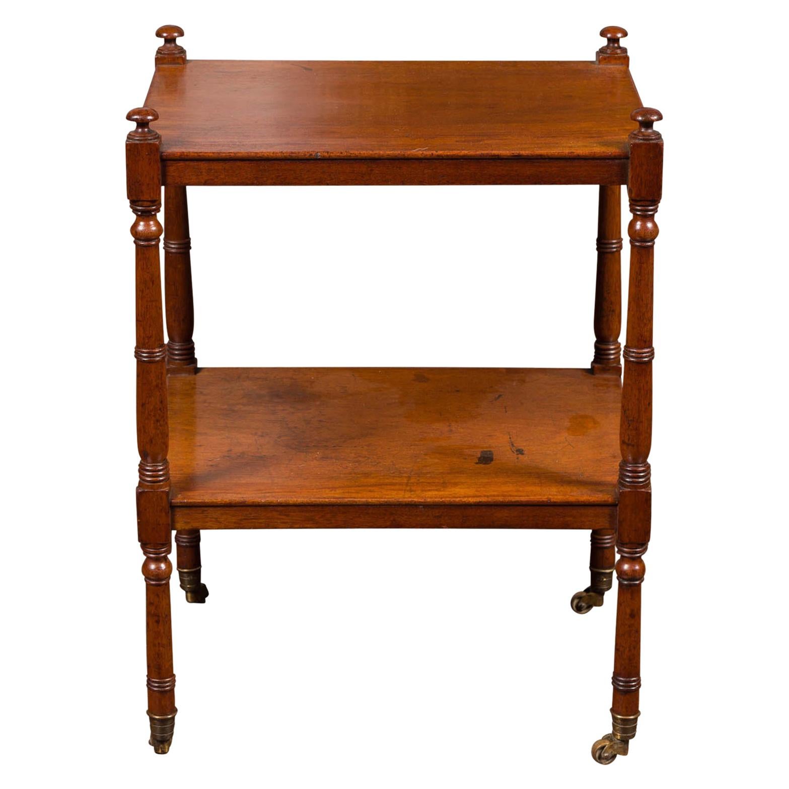 Mahogany English Trolley at 1stDibs
