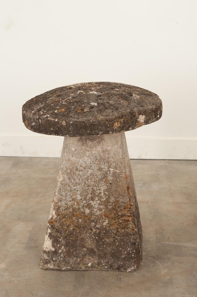 English 18th Century Pair of Staddlestones For Sale at 1stDibs