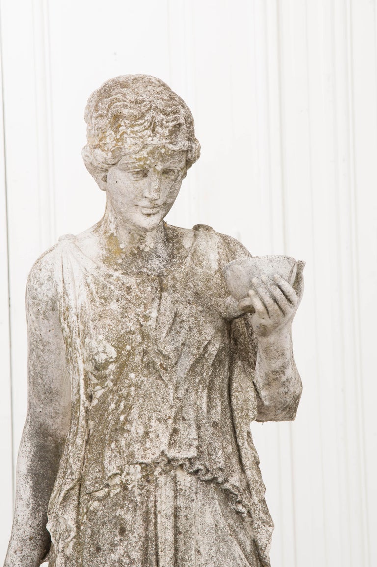 English 19th Century Classical Statue of Hebe at 1stDibs