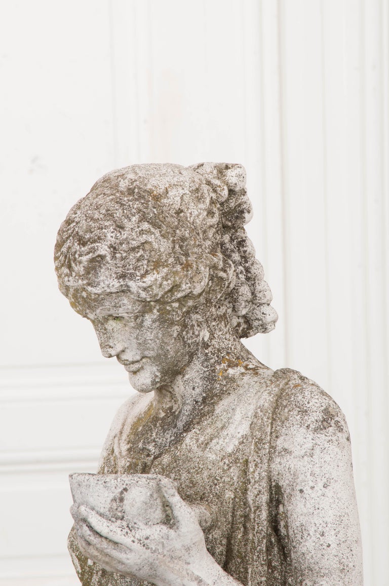 English 19th Century Classical Statue of Hebe at 1stDibs