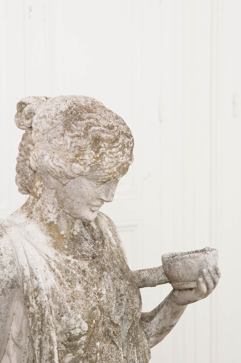 English 19th Century Classical Statue of Hebe at 1stDibs