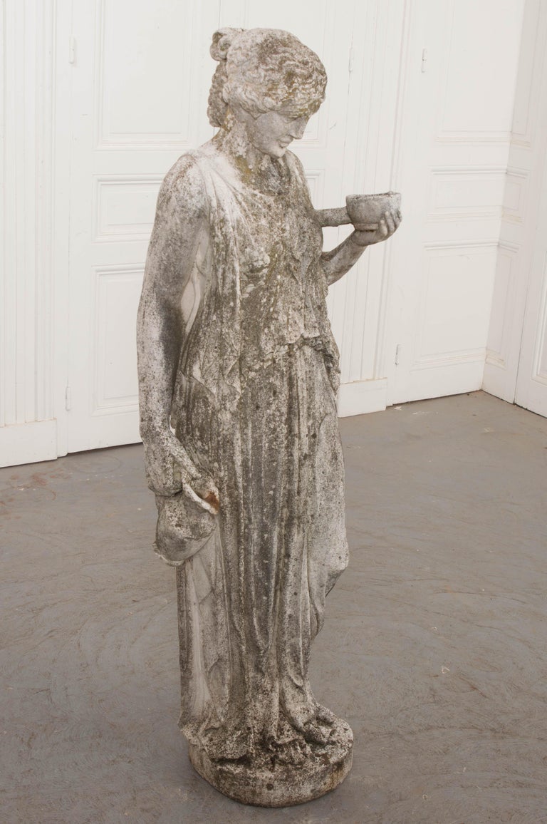 English 19th Century Classical Statue of Hebe at 1stDibs