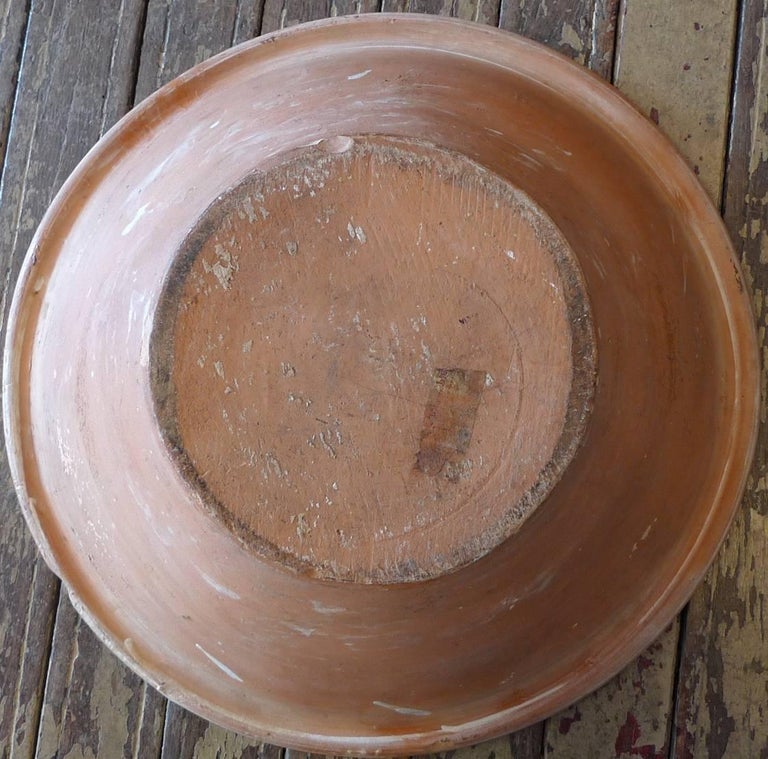 English 19th Century Earthenware Pancheon Bowl at 1stDibs