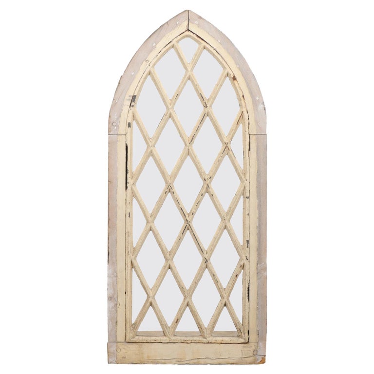 English 19th Century Gothic Revival Broken Arch Church Window with ...