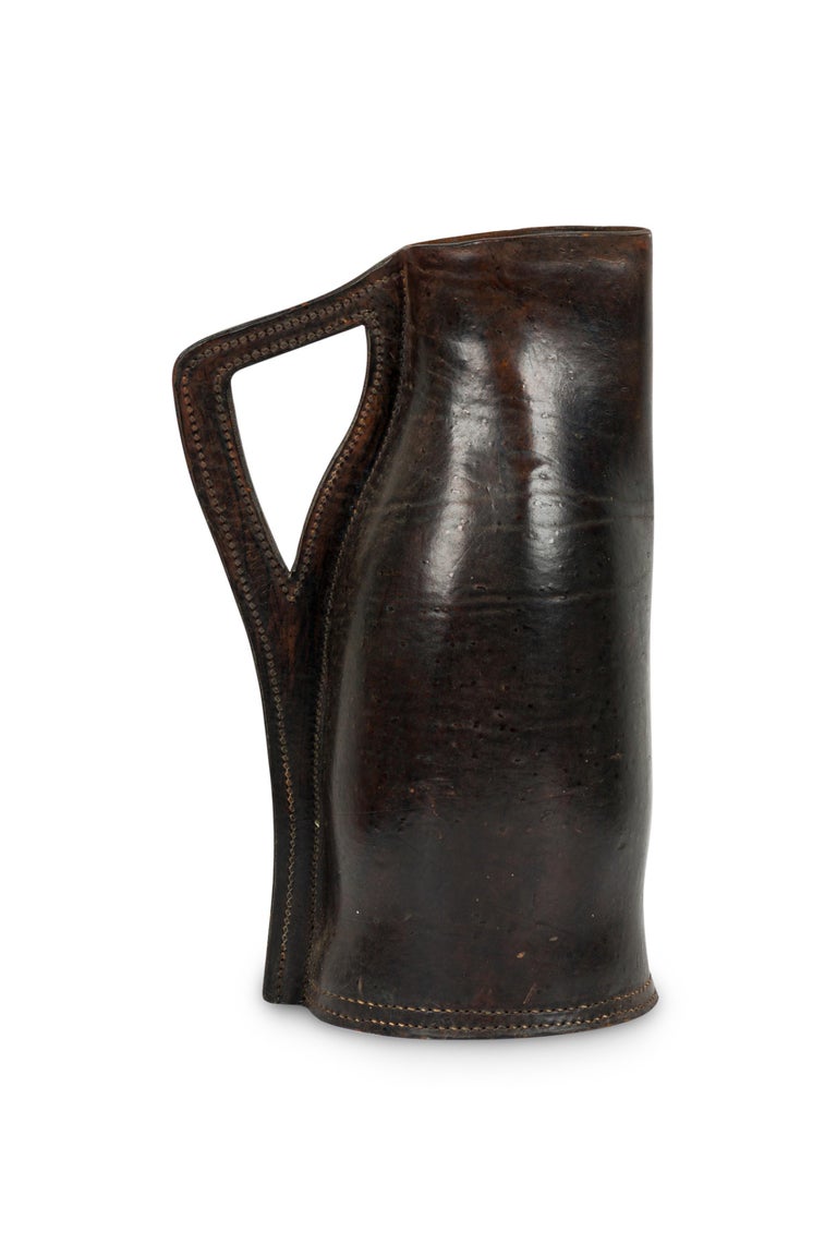 leather drinking vessel