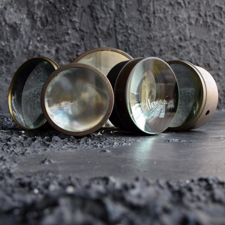 English 19th Century Magic Lantern Lens Set at 1stDibs