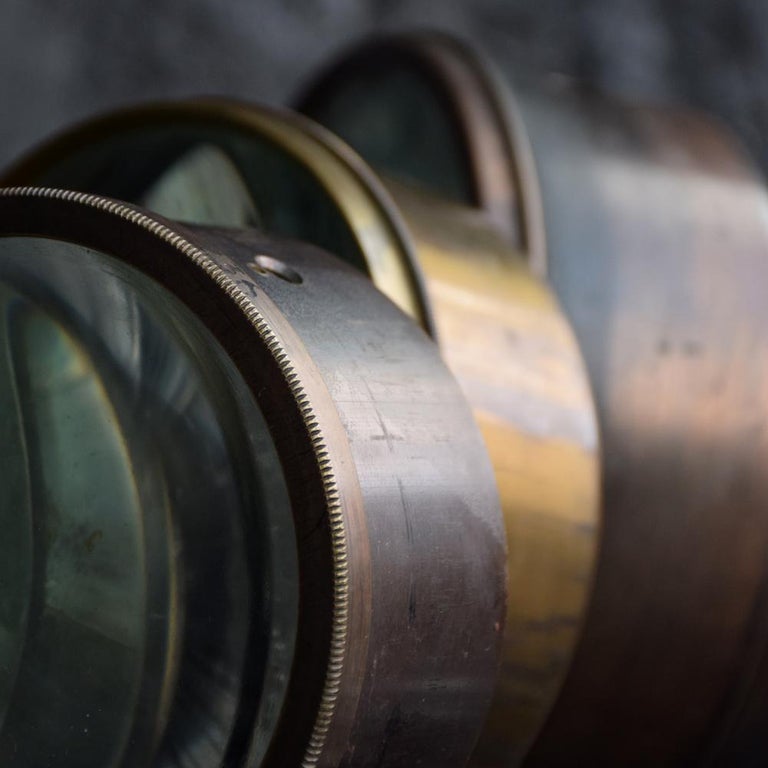 English 19th Century Magic Lantern Lens Set at 1stDibs