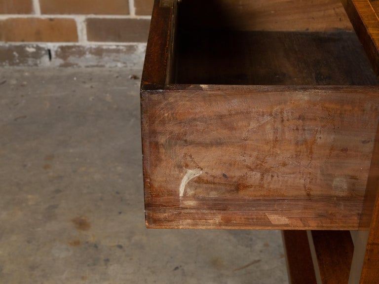 English 19th Century Metamorphic Table with Lift Top, Drawers and ...