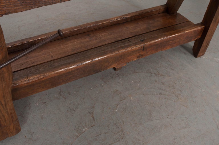 English 19th Century Oak Workbench at 1stDibs