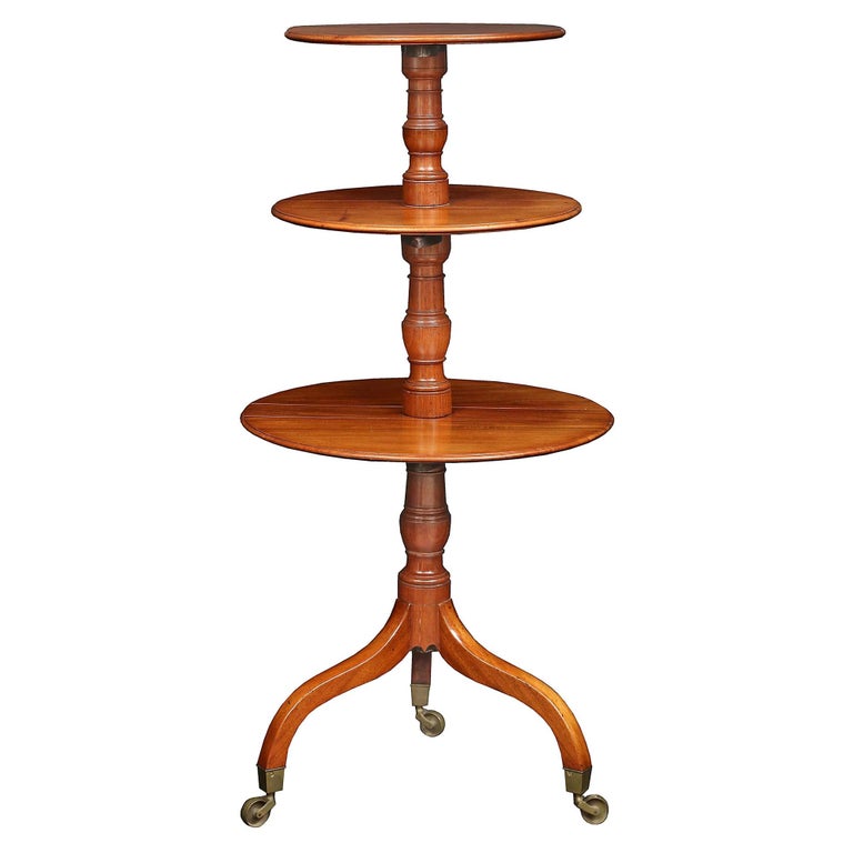 English 19th Century Regency St. Mahogany Serving Table For Sale at 1stDibs