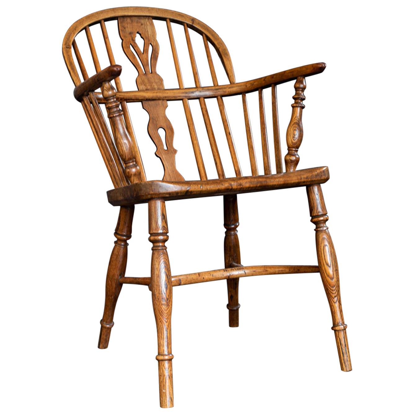 19th Century English Reading Chair at 1stDibs