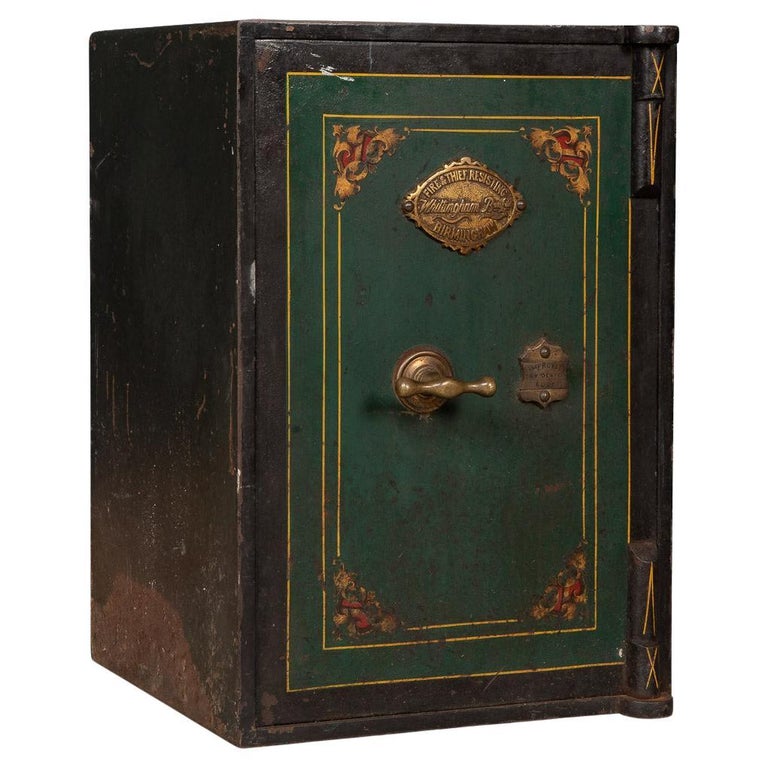 English 20th Century Fire Proof Safe, c.1930 at 1stDibs